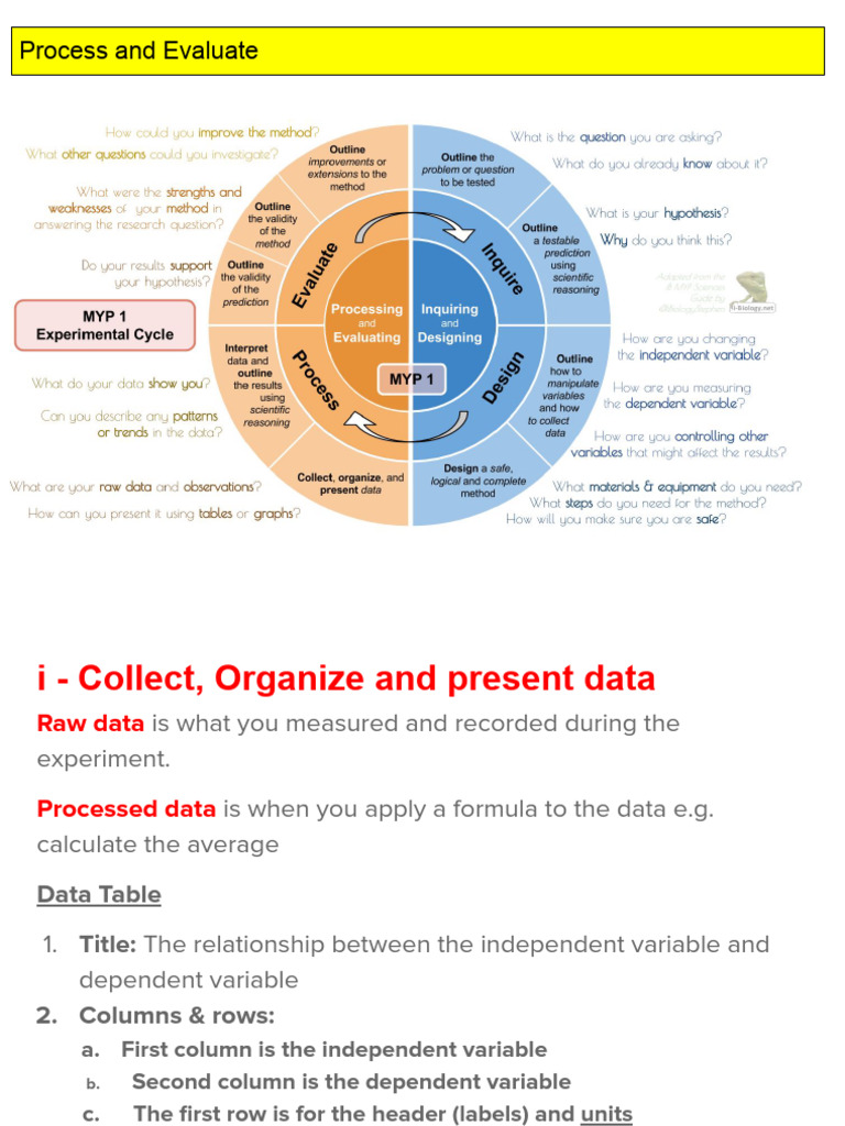 Crit C Lab Report Help Slides | PDF | Dependent And Independent ...