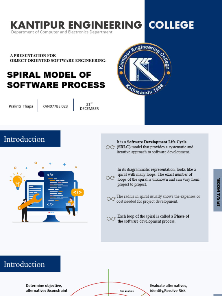 Spiral Model | PDF | Software Development Process | Information Technology Management