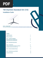 Starlink Standard Kit Installation Guide | PDF | Antenna (Radio) | Wi Fi