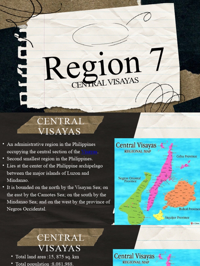 Region 7 (Central Luzon) Final | PDF | Cebu | Foods