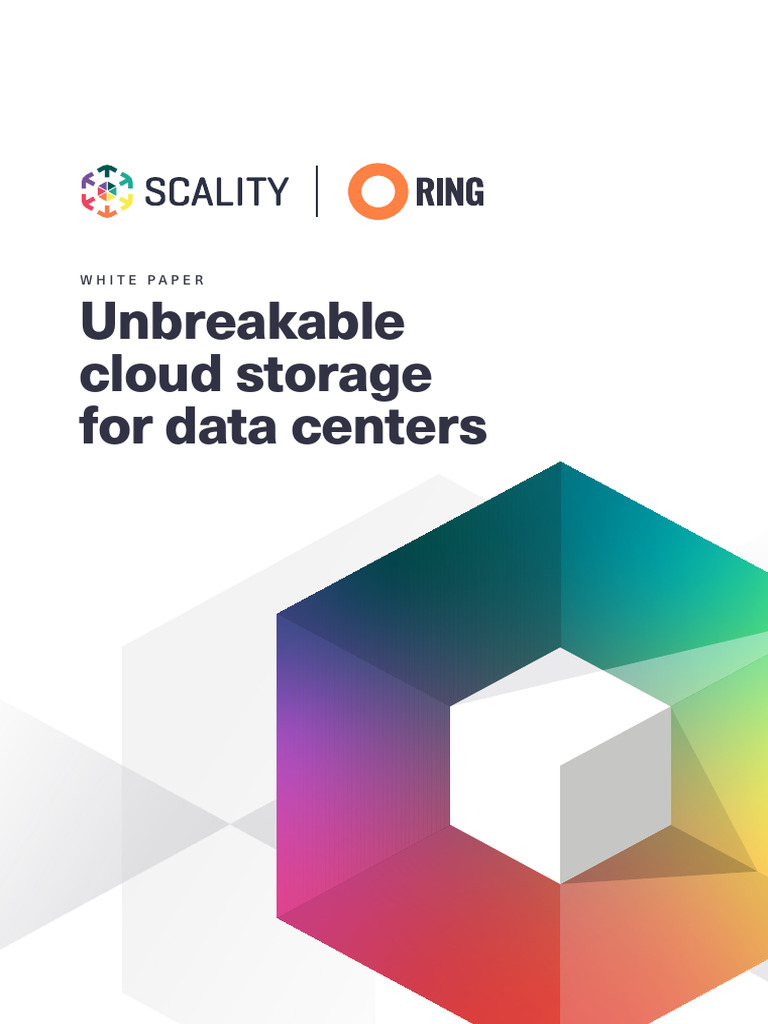 Scality RING White Paper 240321 | PDF | Cloud Computing | Computer Data Storage