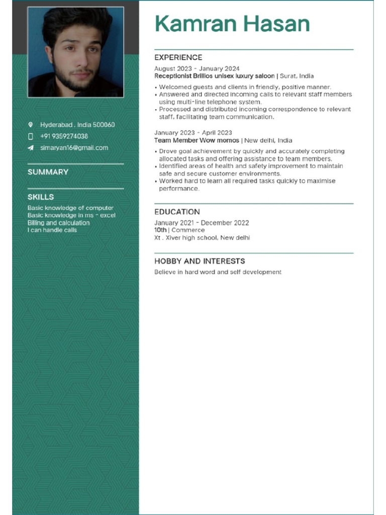 Aryan Resume | PDF