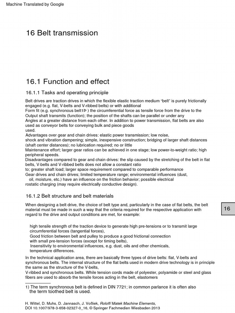 Understanding Belt Transmission Types | PDF | Belt (Mechanical) | Gear