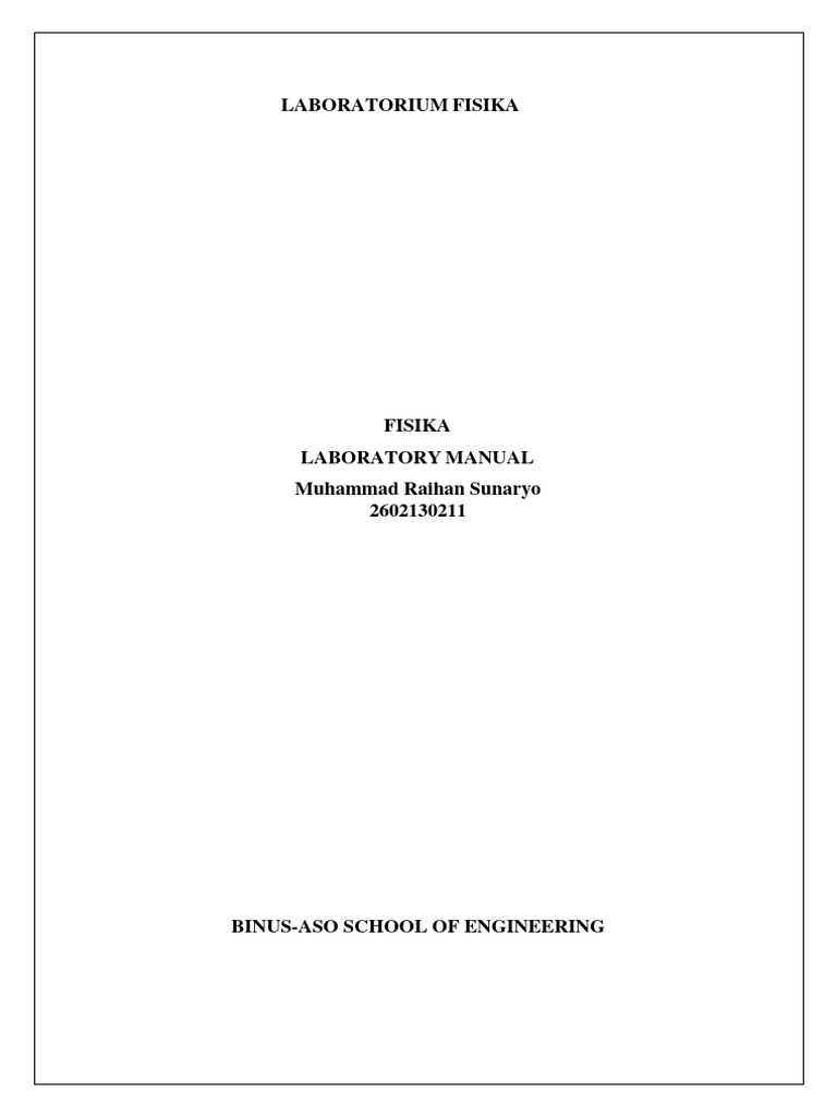 Muhammad Raihan Sunaryo - RC Circuits - 12 Apr 2023 | PDF | Capacitor ...