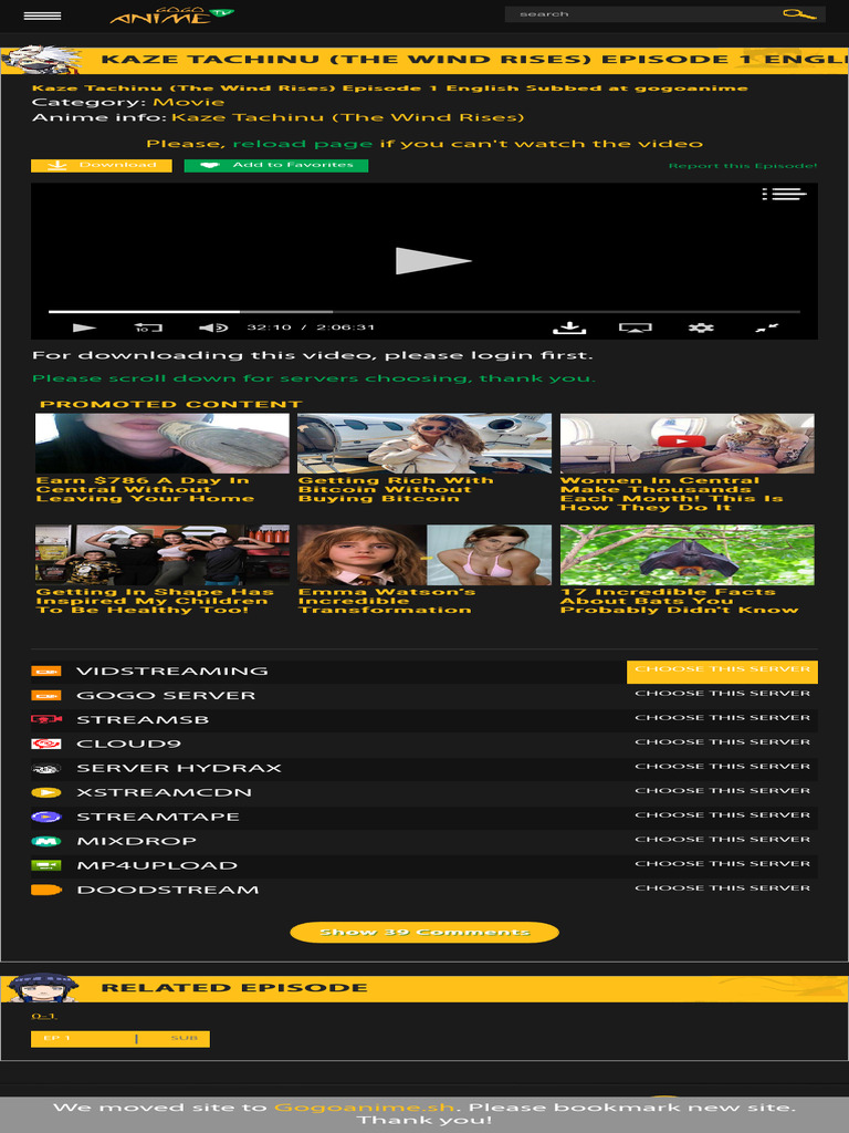 The Wind Rises Ep 1 English Subbed | PDF