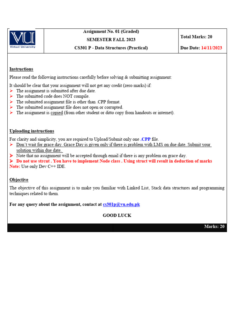 FALL 2023 Assignment 1 (CS301p) | PDF | Data Management | Software Engineering
