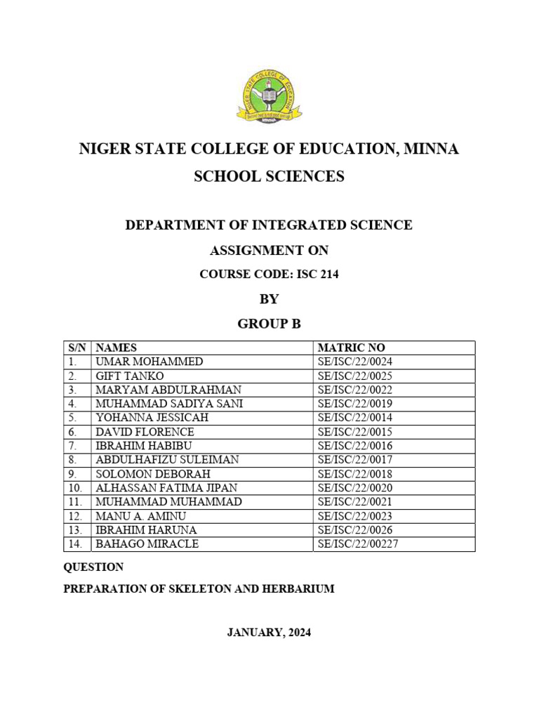 Herbarium and Skeleton Prep Guide | PDF | Botany