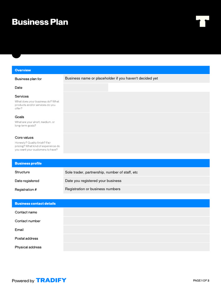 T - Business Plan | PDF | Pricing | Marketing Strategy