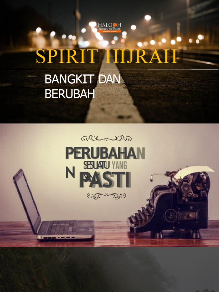 Spirit Hijrah Bangkit Dan Berubah Refleksi Muharram | PDF