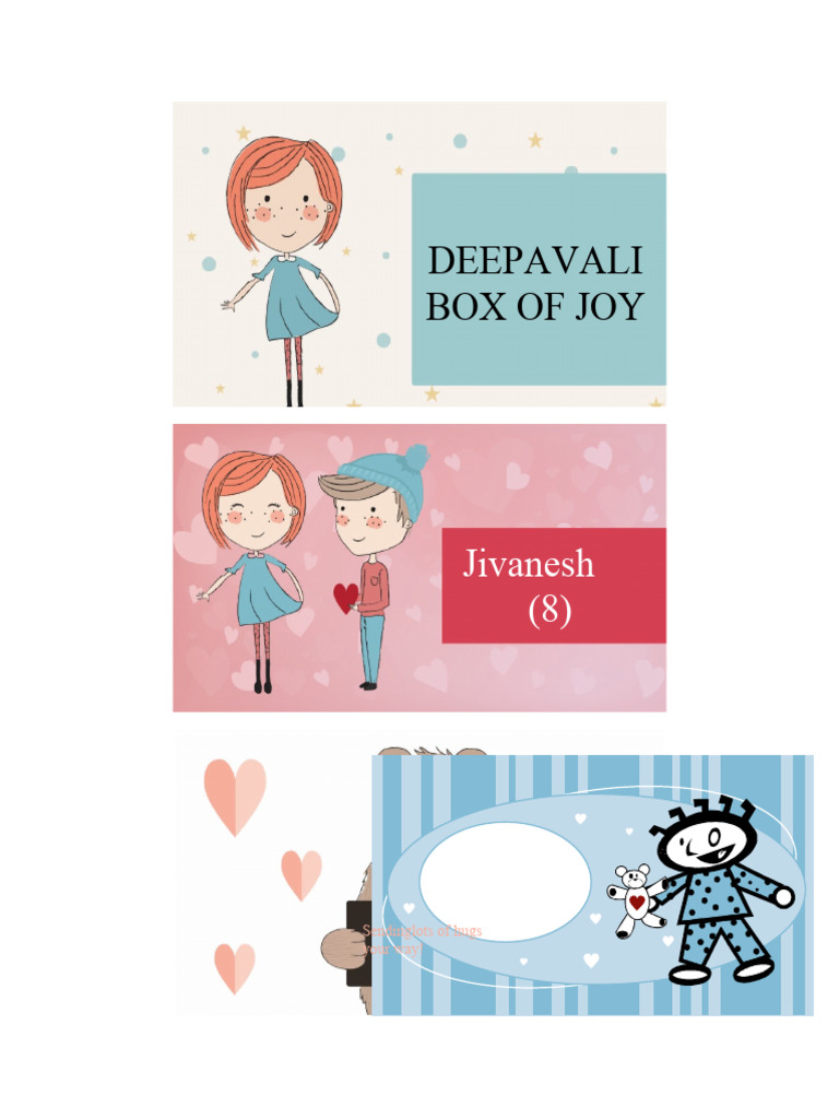 Label For Box of Joy | PDF