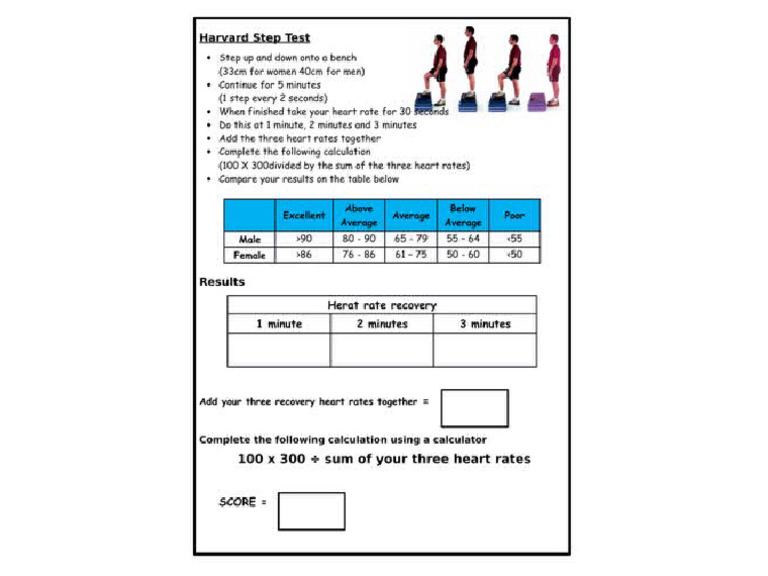 Form Harvard Test | PDF