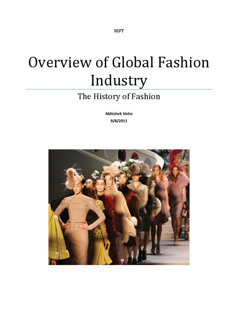 History of Fashion Through The Decades | PDF | Clothing | Fashion