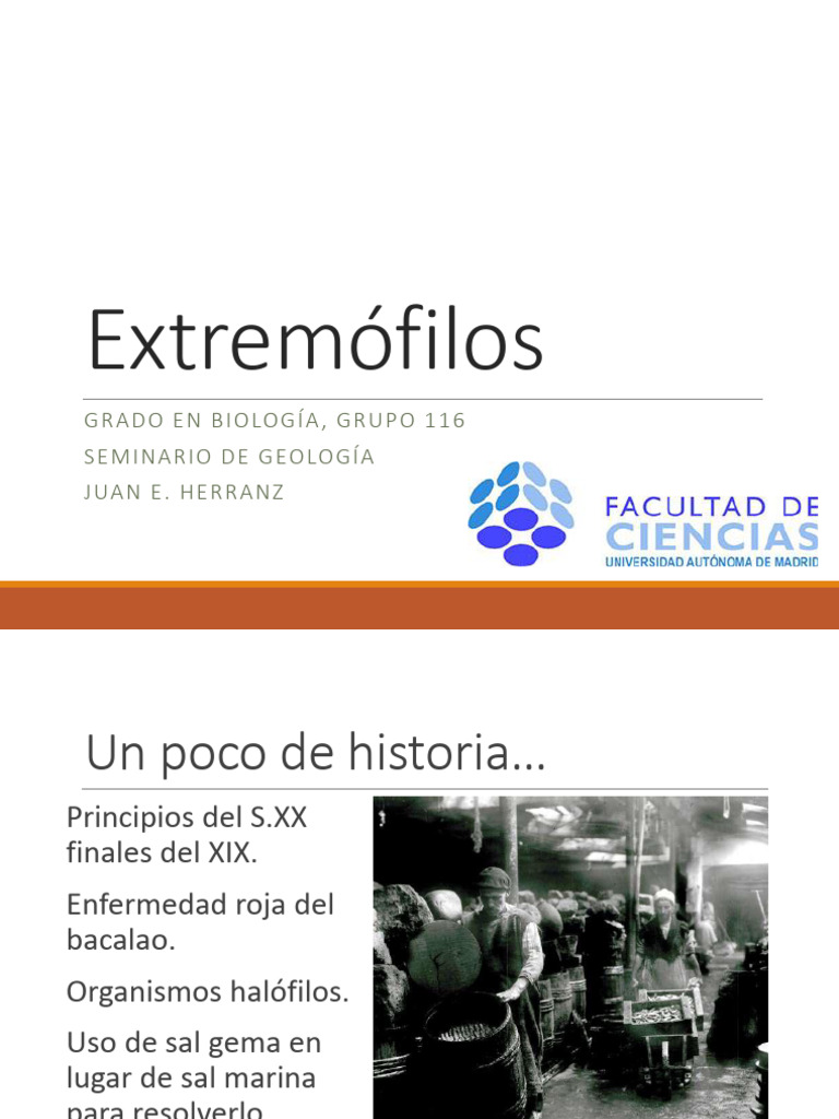 Características y Tipos de Extremófilos | PDF | Archaea | Procariota