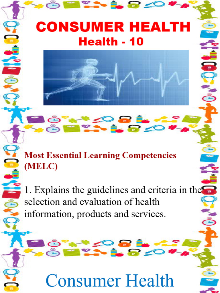 Understanding Consumer Health Essentials | PDF