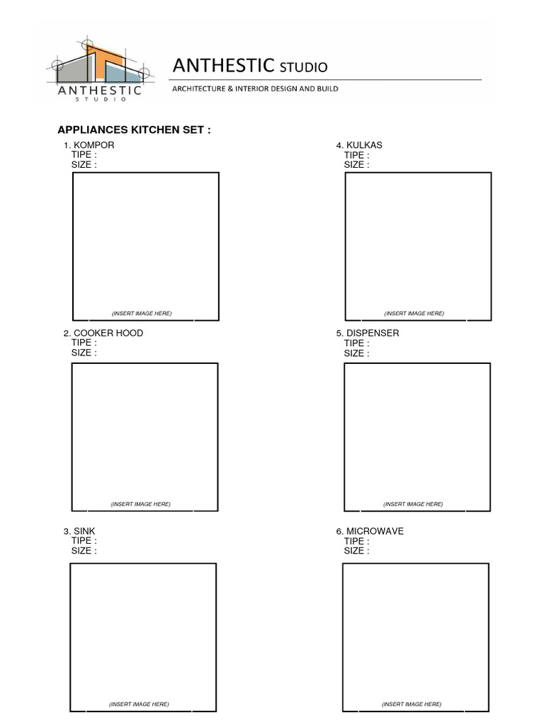 Form Appliances Kitchen Set | PDF