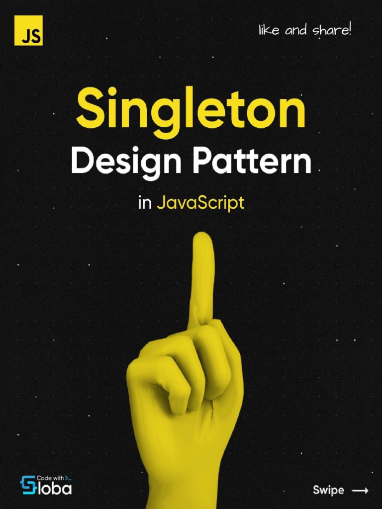 Singleton Design Pattern in JS | PDF