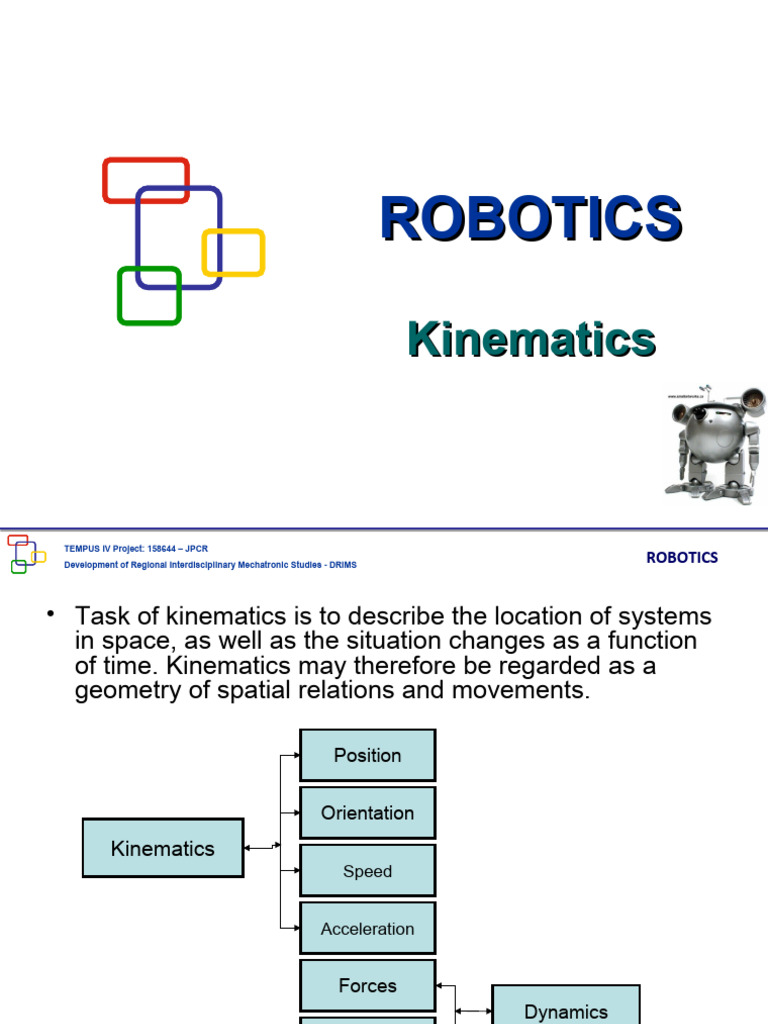 4 - 5 Introduction To Robot Kinematics | PDF | Kinematics | Geometry