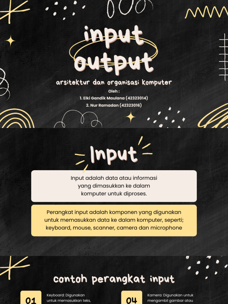 Input Output | PDF | Seni | Komputer