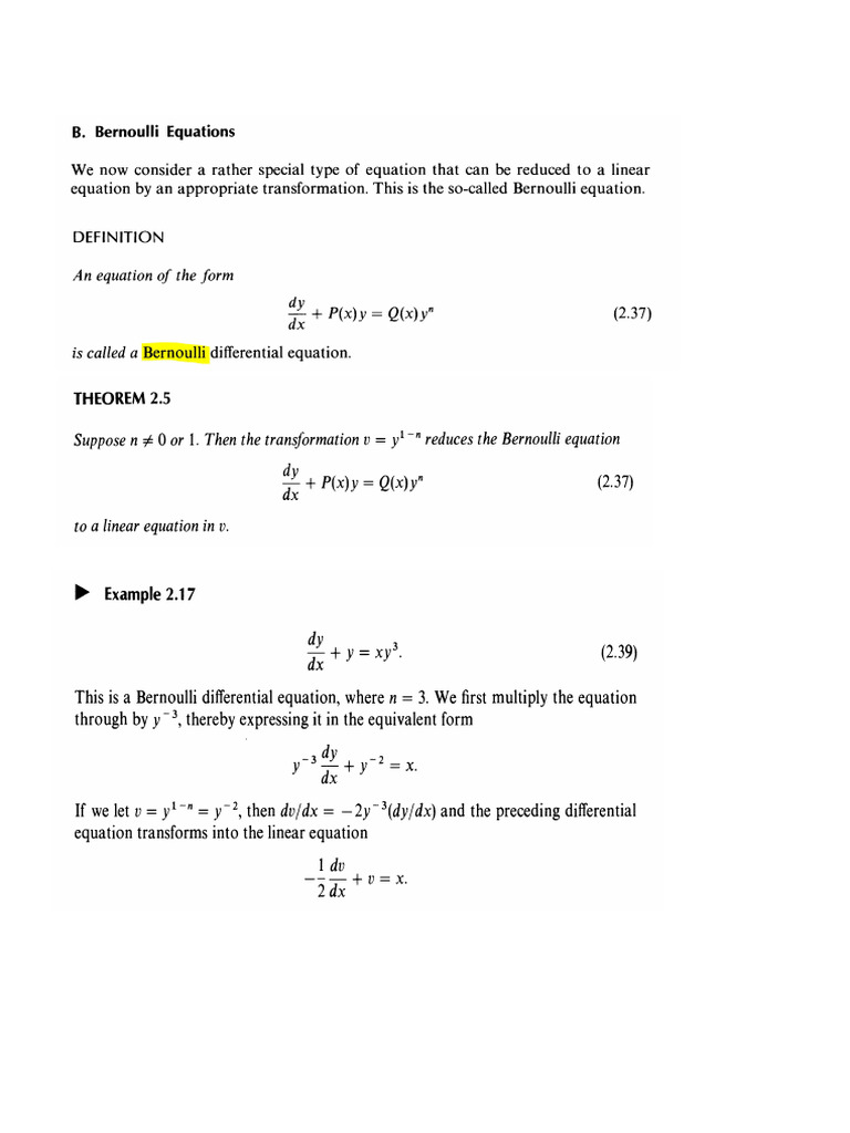 Bernoulli | PDF