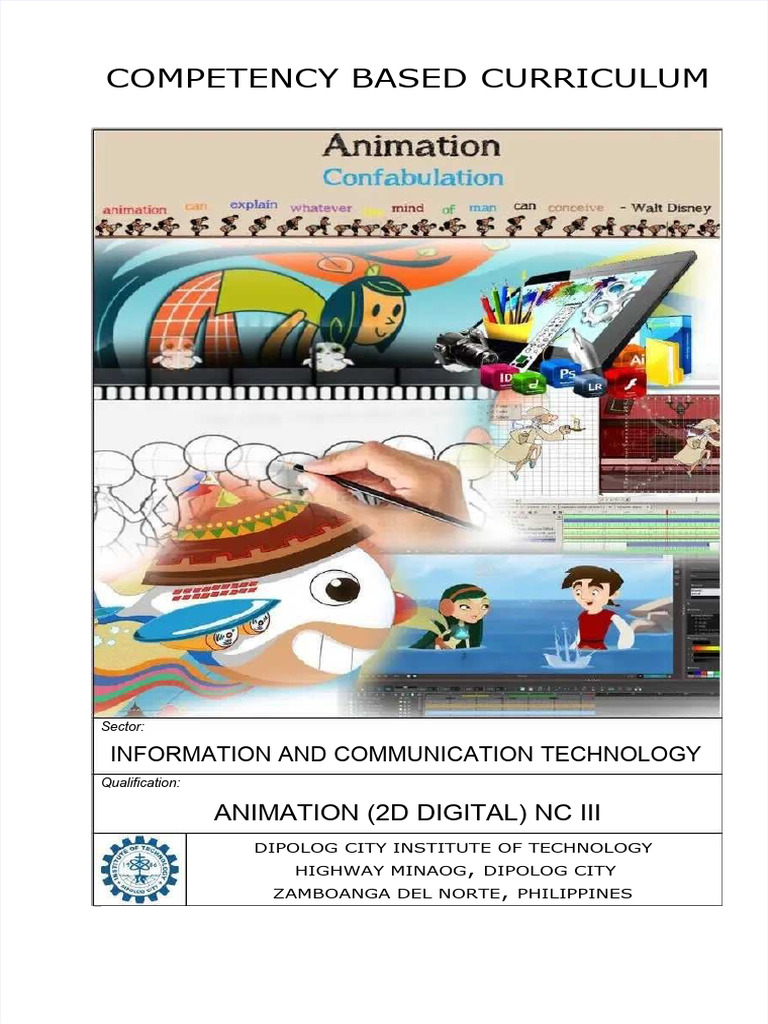 PDF CBC 2d Digital Animation NC III - Compress | PDF | Methodology ...