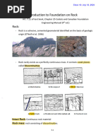 Foundation On Rock | PDF | Deep Foundation | Foundation (Engineering)