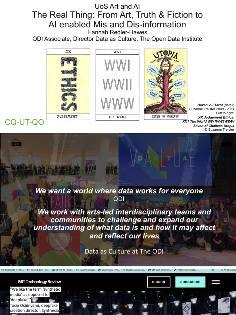 UoS LCC Art and AI - The Real Thing April 2024 | PDF | Public Sphere | Artificial Intelligence