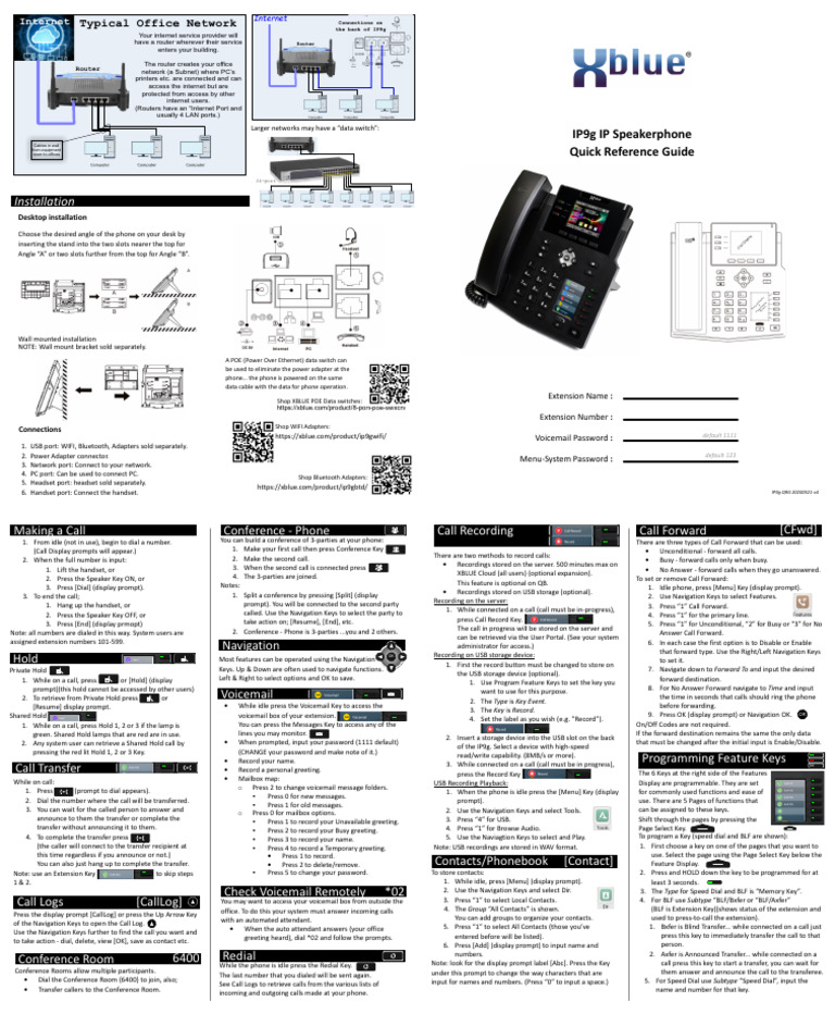 IP9g QRGv4 | PDF | Computer Network | Voicemail