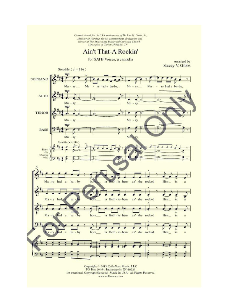 Ain't That The Rockin 020241 | PDF