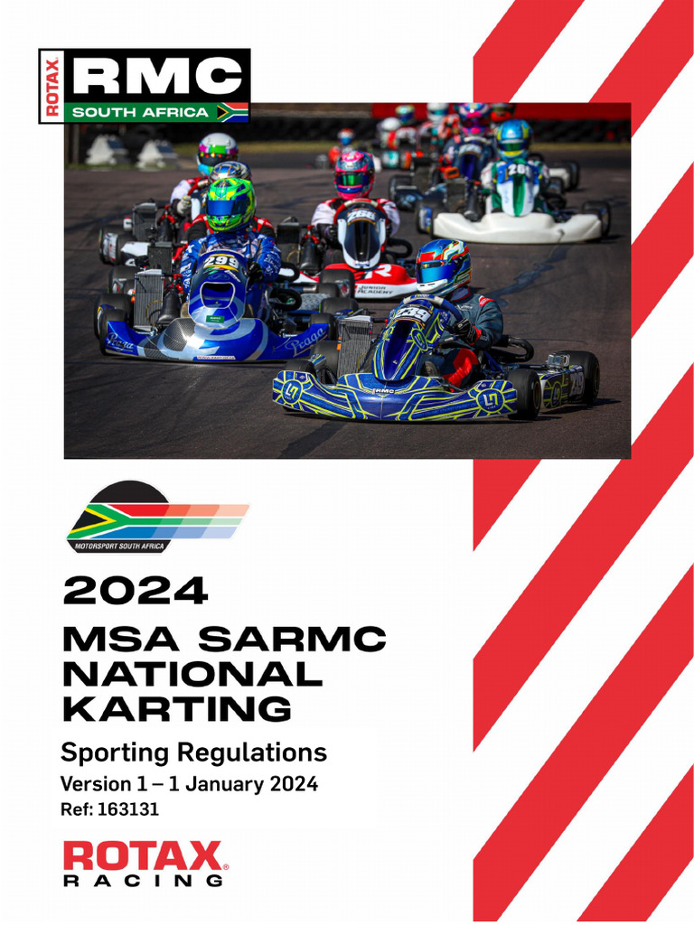 2024 MSA National Rotax Karting Sporting Regulations 163131 | PDF ...