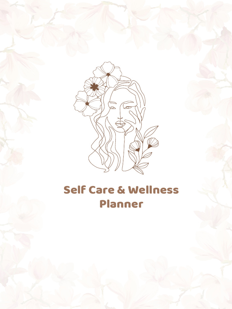 Self Care and Wellness Planner Guide | PDF | Lunch | Psychology