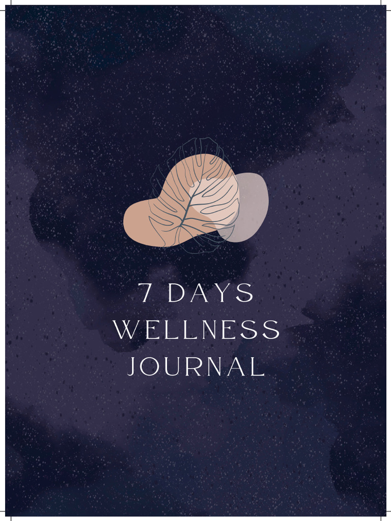Wellness Journal Document A4 | PDF
