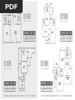 1 BHK Type I Layout and Dimensions | PDF