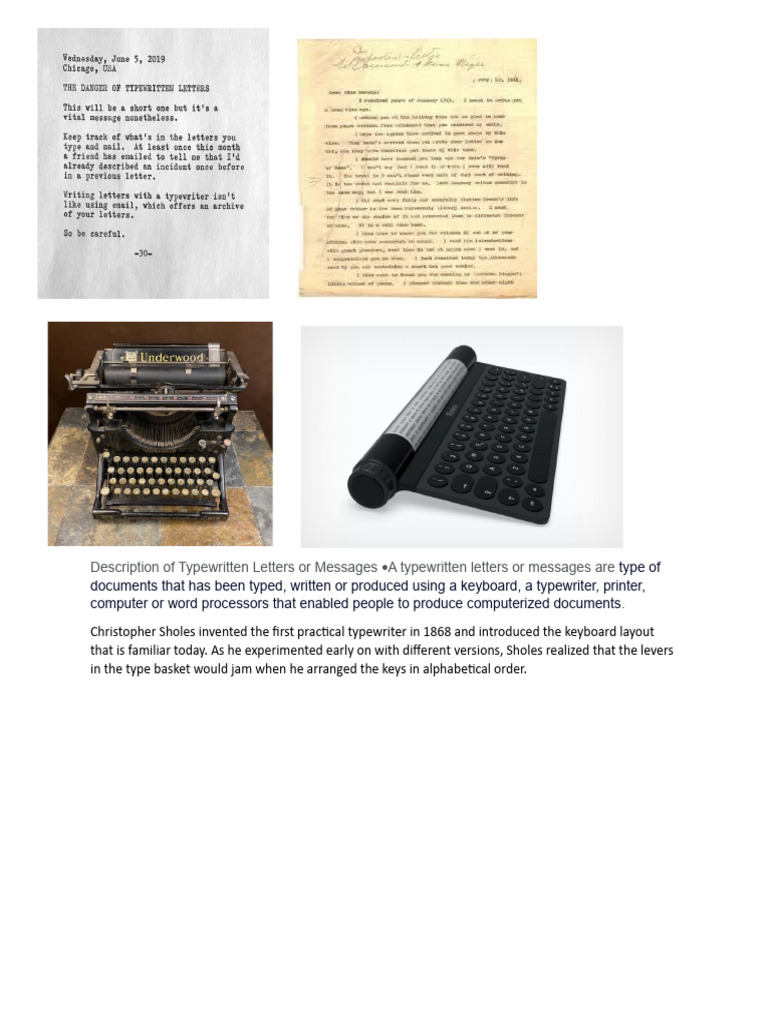 Description-of-Typewritten-Letters-or-Messages | PDF