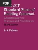 JCT Design and Build Sub-Contract Agreement 2016 | PDF