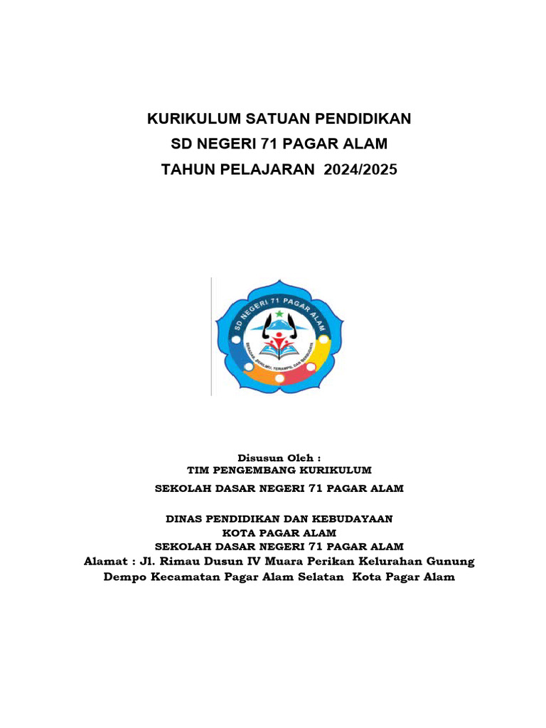 3.TEMPLATE KSP TP 2024 - 2025 Kumer | PDF