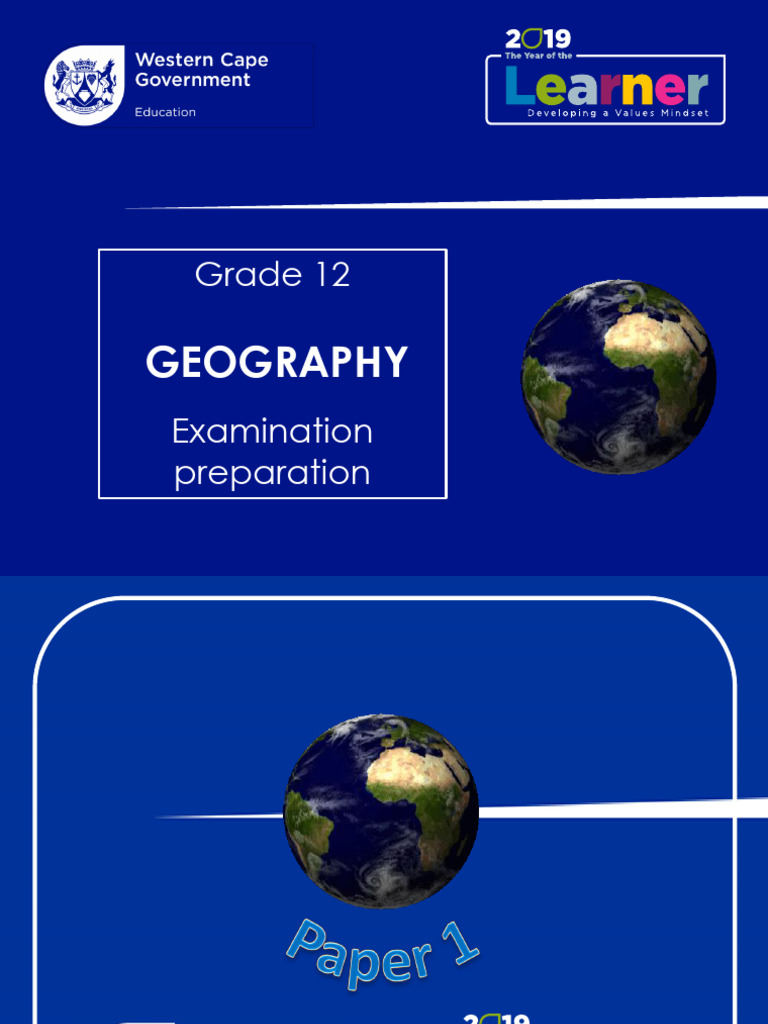 Geography Examination Preperation | PDF | Contour Line | Geographic ...