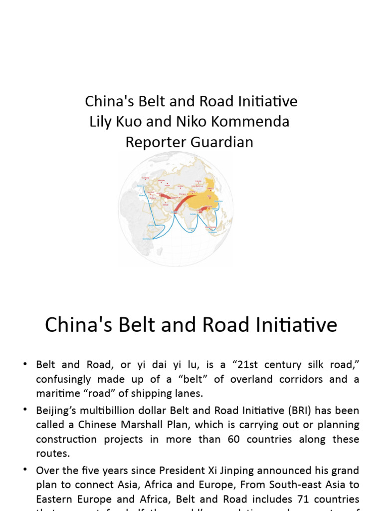 Chinas Belt and Road Initiative | PDF | China | World Politics