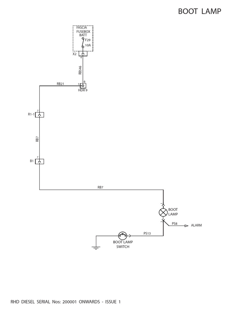 Bootlamp 200001 Onwards | PDF