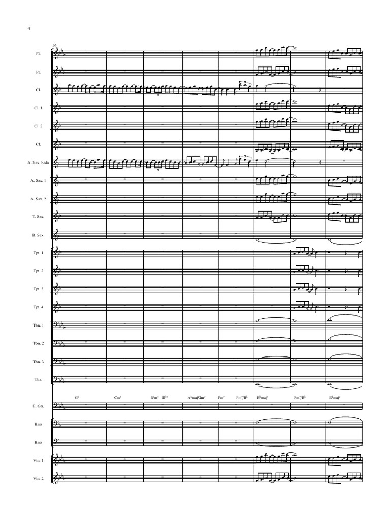 G7 Cm7 Bbm7 Eb7 Abmaj7Gm7 Fm7 Fm7/Bb Ebmaj7 Fm7/Eb Ebmaj7 | PDF