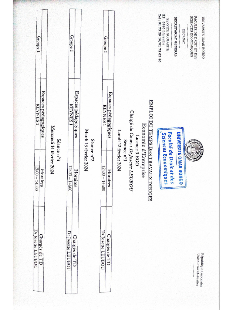 TD L3 E - Conomie 2023 2024 | PDF
