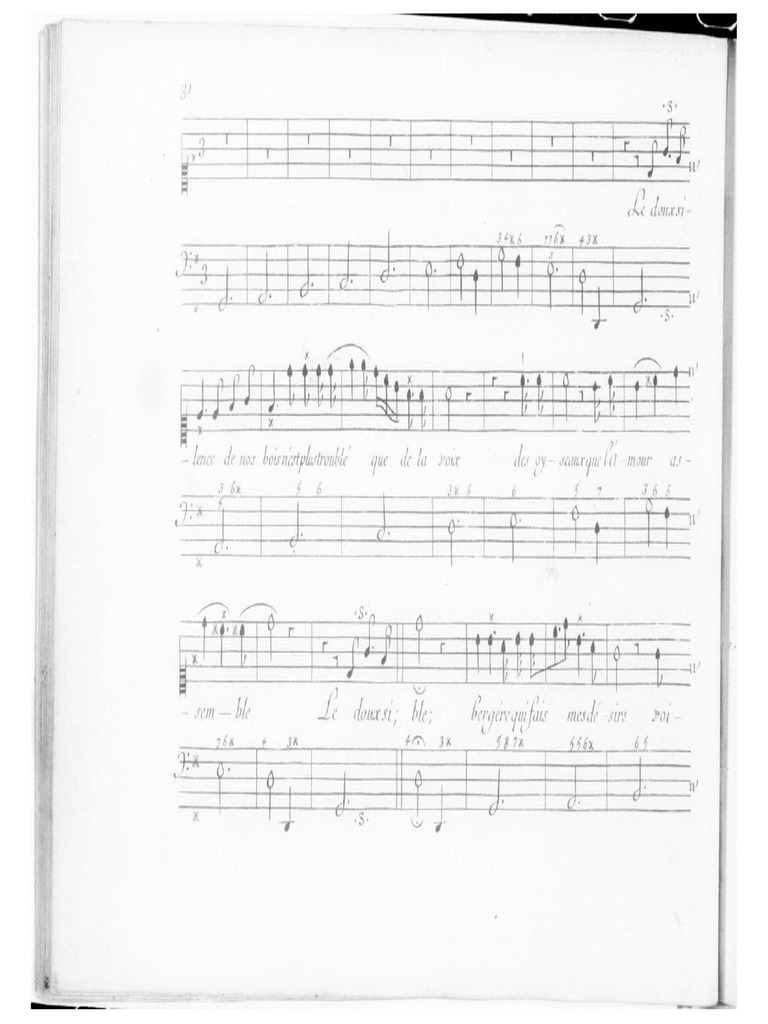 Le Doux Silence de Nos Bois - Honore D'Ambruis | PDF