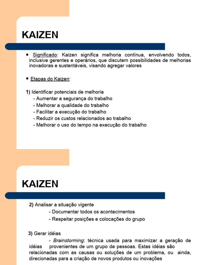 Kaizen Kanban Jit | PDF | Despesa | Fabricação enxuta
