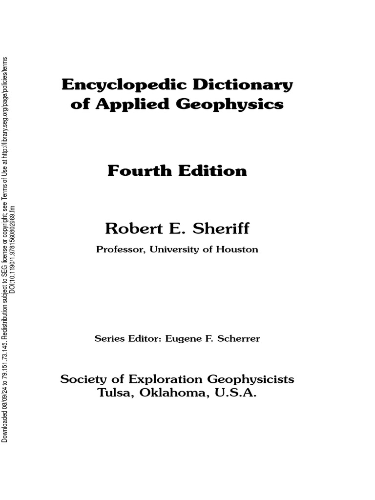 2012 Front Matter | PDF | Earth Sciences | Geology