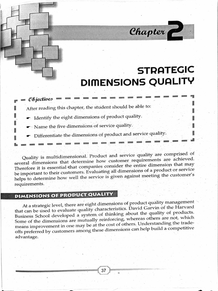 TQM - Chapter 2 | PDF