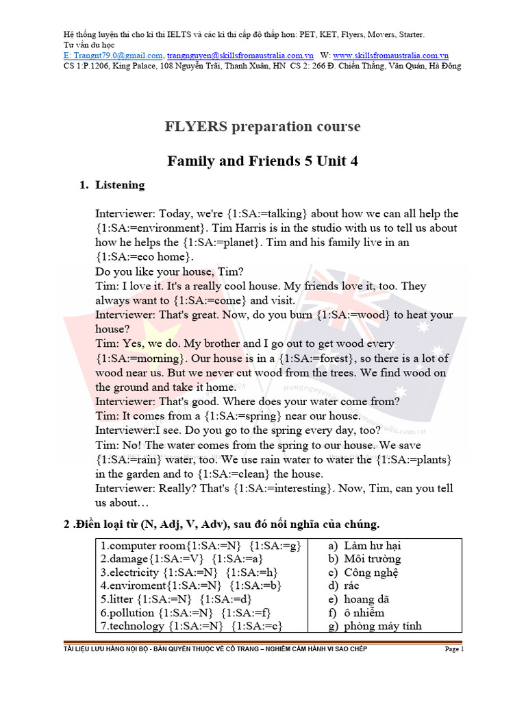 FF5 U4 Test | PDF