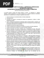Instrucciones Basicas Del Registro Unico Nacional de Salud Agricola Integral - Runsai | PDF