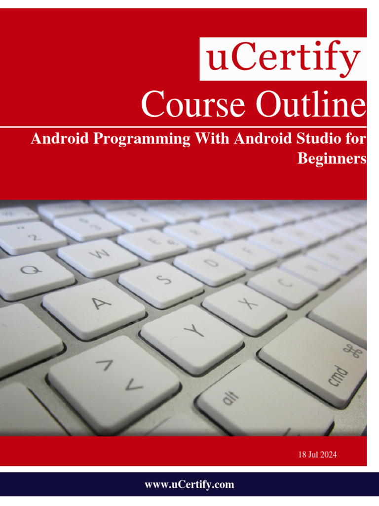Course Outline Android Pdf Android Operating System Mobile App