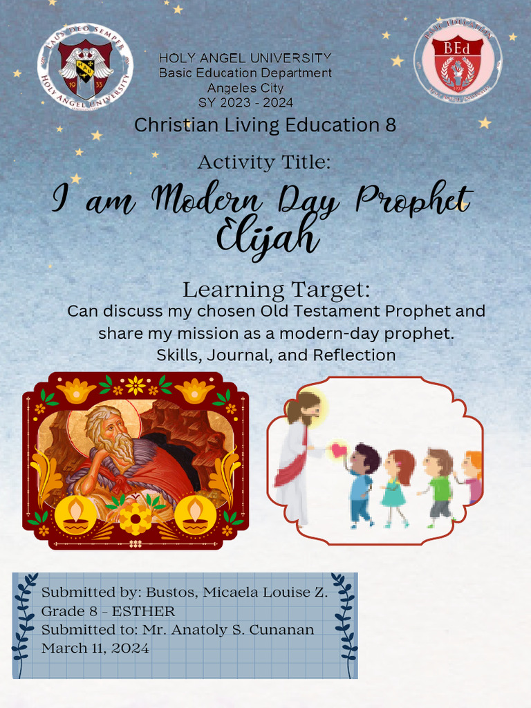 Cle - Modern Day Prophet | PDF | Elijah | Yahweh