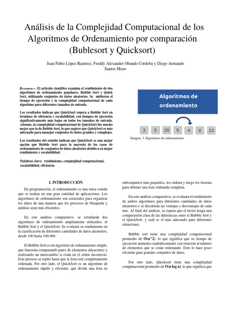 Analisis de Algoritmos | PDF | Teoría de la complejidad computacional ...