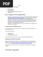 Q5 High-Fidelity PCR Protocol Guide | PDF | Polymerase Chain Reaction ...
